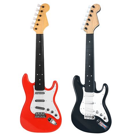 6 Strings Plastic Simulated Electric Guitar Musical Instrument Toy For
