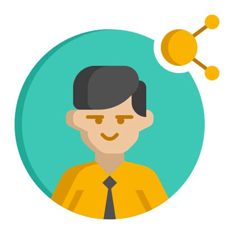 Associate Generic Color Fill Icon