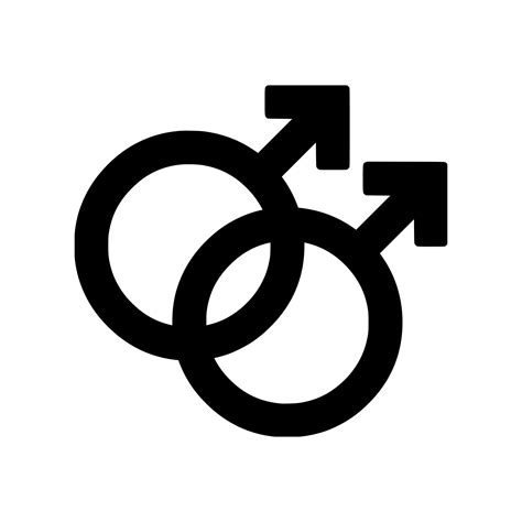 Two Male Symbol