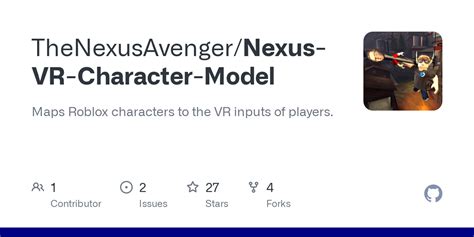 Needs Maintainer Nexus Vr Character Model [open Source] Community Resources Developer