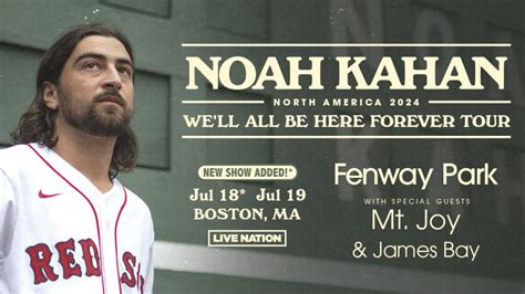 Noah Kahan Boston Red Sox