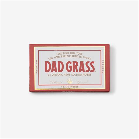 Dad Grass Dad Grass Premium Organic Hemp Rolling Papers Bespoke Post
