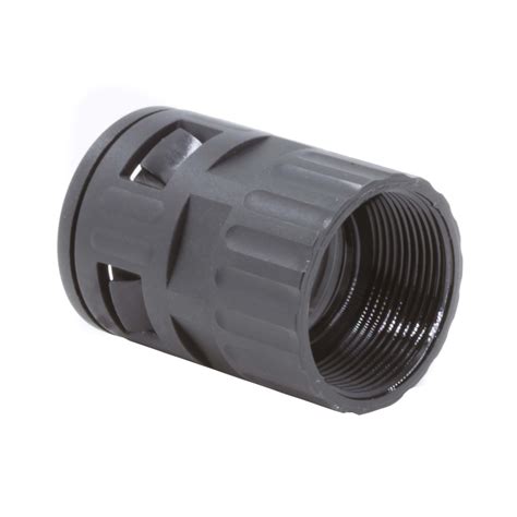 Муфта с внутренней резьбой Dn 23 мм М25х1 5 полиамид цвет черный ДКС Dkc подробные