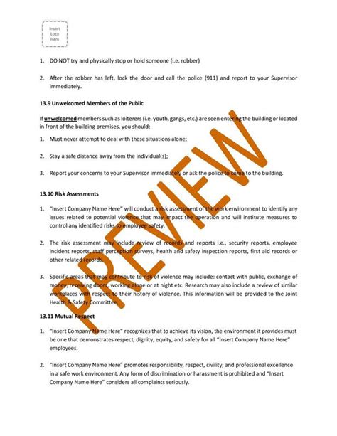 Health And Safety Programs Alberta I Safety Manual Template Alberta
