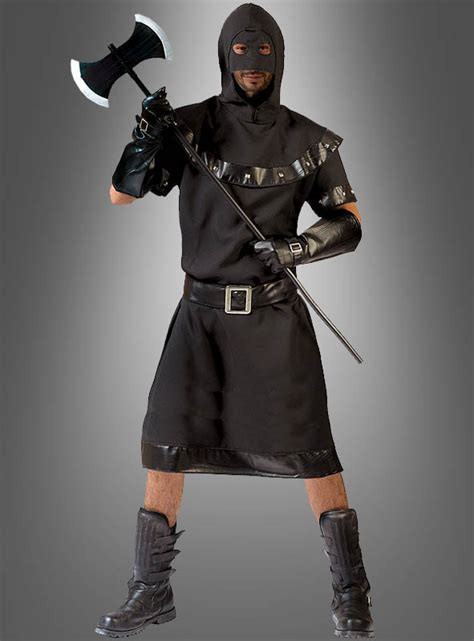 Mens Dungeon Master Executioner Costume Medieval Gothic