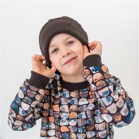 Шапка для хлопчика коричнева 00002776 3 6 років інтернет магазин дитячого одягу Happy Gaga