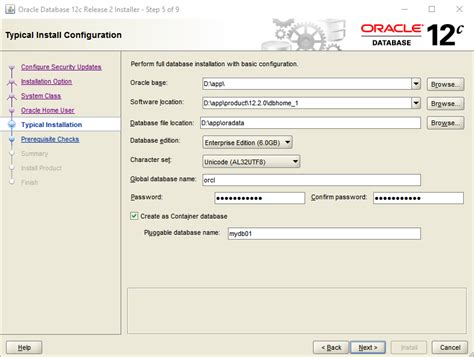 beginners guide to install oracle database 12c on windows 10 manjaro