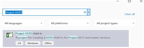 Ms Project Add Ins Using C Or Vb Net