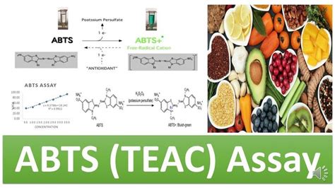 Abts Teac Trolox Equivalent Antioxidant Capacity Assay Principle