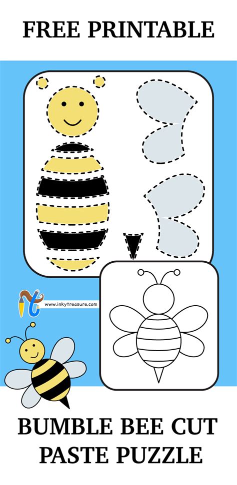 Cut Out Bumble Bee Template Printable Printable Calendars At A Glance