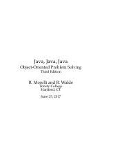 Java Java Java Chapter CC BY Pdf Java Java Java Object Oriented Problem Solving