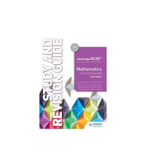 Cambridge Igcse Mathematics Core And Extended Study And Revision Guide