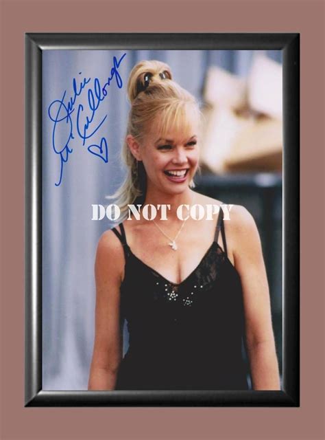 Julie Mccullough Signed Autographed Photo Poster A3 117x165 Tv1280a3
