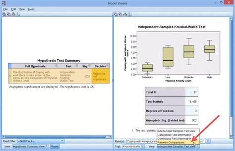 Spss操作：多个独立样本的非参数检验及两两比较 知乎