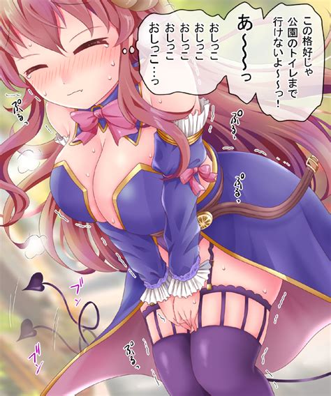 Rule 34 00mikkyway00 Darowaiyo 1girls Ahoge Blush Breasts Brown