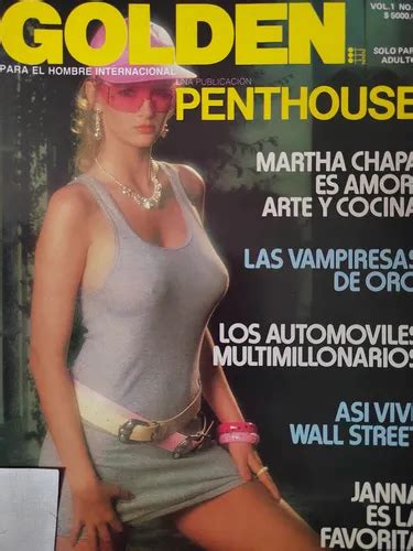 Revista Golden Penthouse Febrero 1987 Janna Adams Mercadolibre