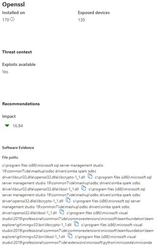 Openssl Vulnerability All Devices Affected In Defender Vulnerability Management Rdefenderatp