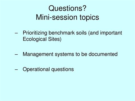 PPT Minimum Data Set And The Framework For Sampling Dynamic Soil Properties PowerPoint