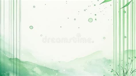 A Serene Green Abstract Background With Soft Textures And Subtle Details Stock Illustration