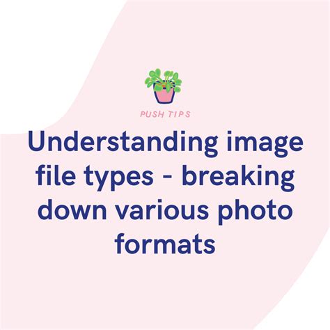 Understanding image formats - JPEG, PNG, TIFF and more!