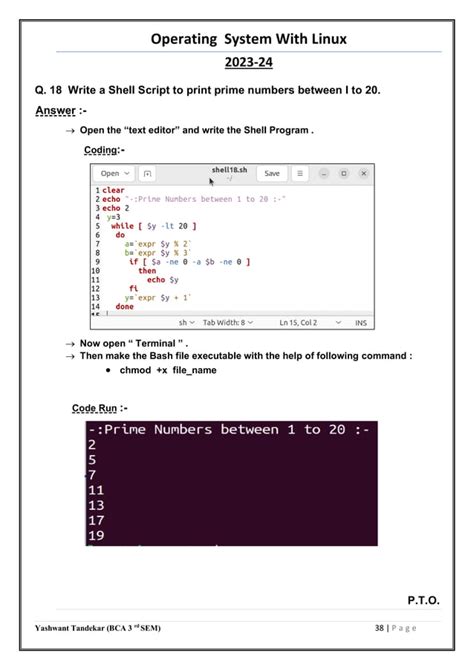 Linux Practical Exam Digvajiya Collage Rajnandgaon Pdf Operating Systems Computer Software