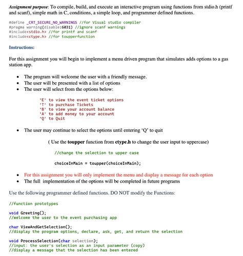 Solved Assignment Purpose To Compile Build And Execute An