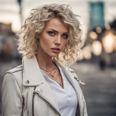 Blonde Leather Jacket By Vectortell On Deviantart