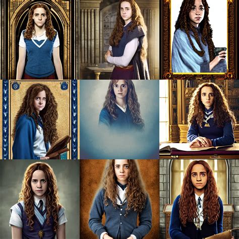 A portrait photo of Hermione Granger in the Ravenclaw | Stable ...