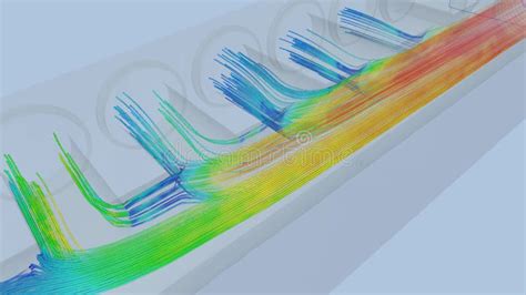 industrial pipeline branch airflow simulation cfd simulation