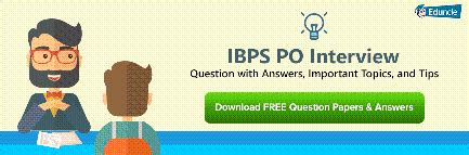 IBPS PO 2019 Interview Question With Answers Experiences Insights