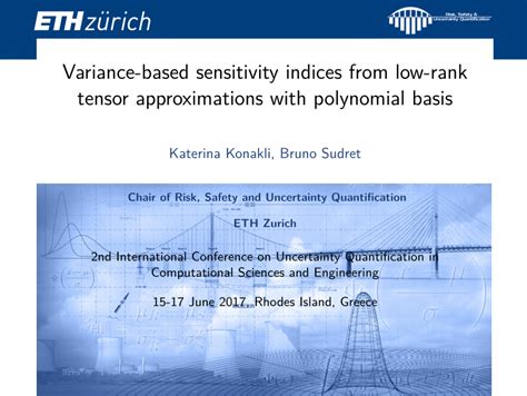 Pdf Variance Based Sensitivity Indices From Low Rank Tensor
