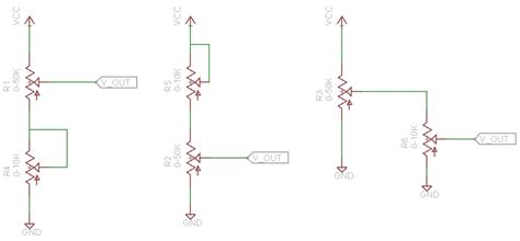 Voltage Divider Circuit For A Coarse And Fine Setting Potentiometer
