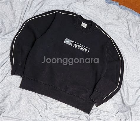 아디다스 빅로고 올드스쿨 자수로고 맨투맨 티셔츠캐쥬얼의류 중고나라 아디다스 빅로고 올드스쿨 자수로고 맨투맨 티셔츠캐쥬얼의류 중고나라