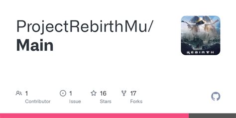 Github Projectrebirthmu Main