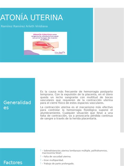 Atonía Uterina Pdf