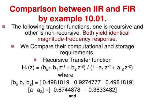 Ppt The Iir Filters Powerpoint Presentation Free Download Id6609818