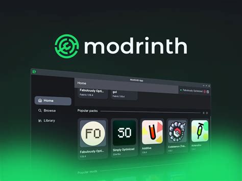 How To Install The Modrinth App Official Minecraft Mod Manager