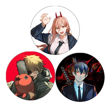 Набор Значков Аниме Человек Бензопила W124 — Купить Недорого на Bigl Ua 1744154424