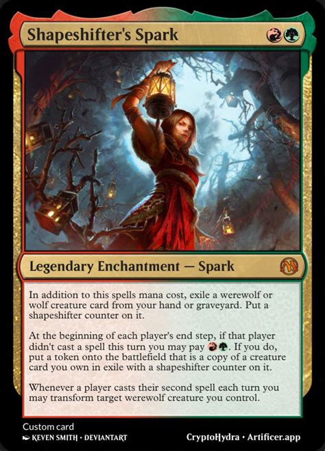 Shapeshifters Spark Mtg Art Magic The Gathering Cards Spells