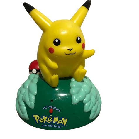 Pikachu Pokemon Room Guard Greeter Trendmasters Nintendo 1999 Tested Working Requires 2 Aa