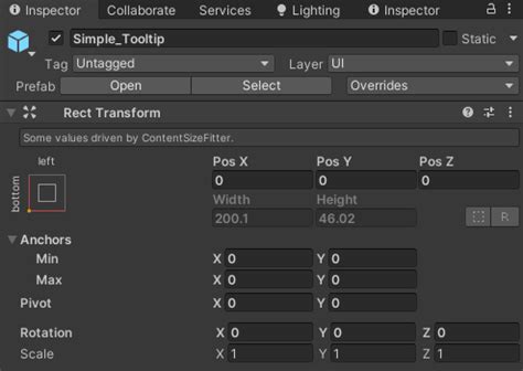 C Position UI To Mouse Position Make Tooltip Panel Follow Cursor Stack Overflow