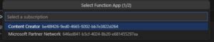 Creating Azure Function Apps With Vs Code Extension And Azure Cli Parveen Singh