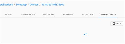 Lorawan Frames Doesnt Show In Devices After Reboot Chirpstack