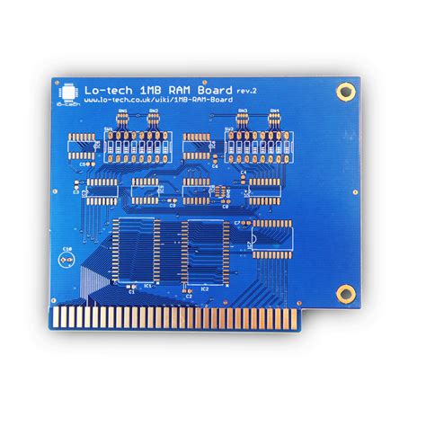 Lo Tech 1mb Ram Pcb Only Texelec