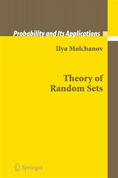 Theory Of Random Sets Premiumjs Store