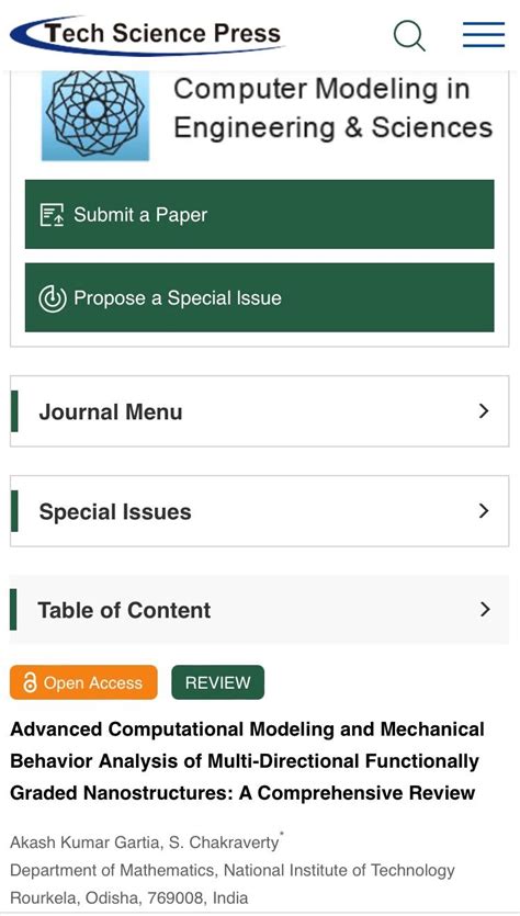 Exciting News Our Latest Research Paper Has Just Been Published In The Esteemed Journal