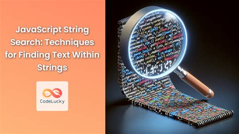 Javascript Array Search Finding Elements In Arrays Codelucky