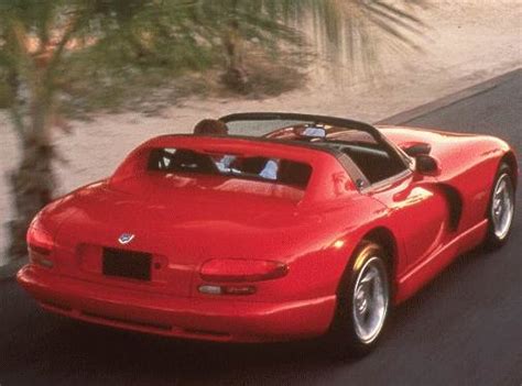 Used 1998 Dodge Viper Rt10 Roadster 2d Prices Kelley Blue Book