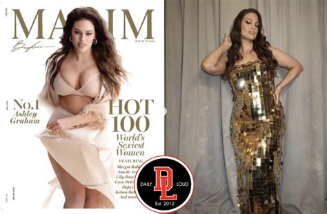 Daily Loud On Twitter Plus Sized Model Ashley Graham Named Maxims