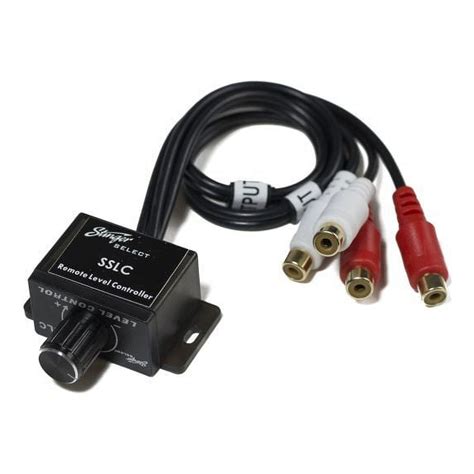 Stinger Select Remote Level Controller Female Rca Input Ouput Car Audio Sslc